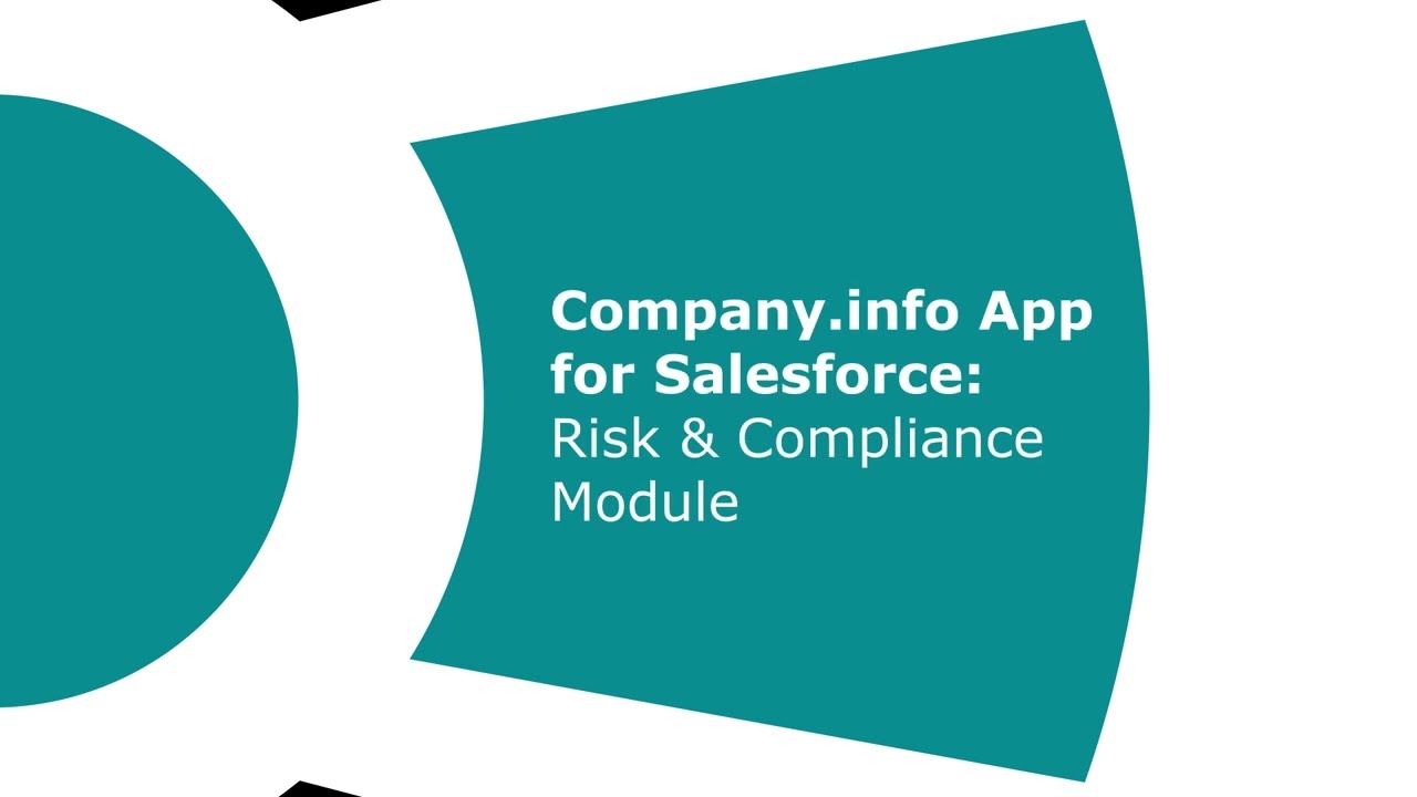 Company.info App for Salesforce: Risk & Compliance Module - Companyinfo